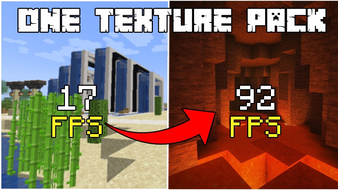 How A SINGLE Texture Pack Can 3x Your FPS! (Minecraft Java 1.20.x)