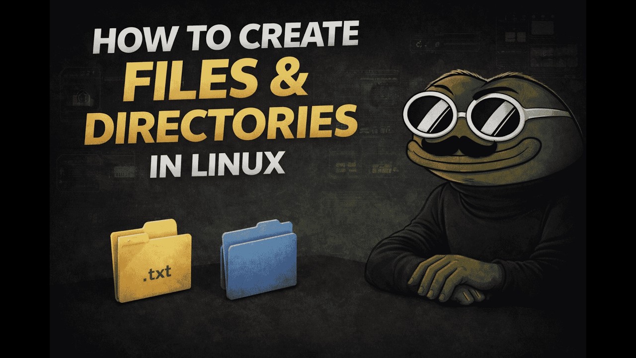 Linux for Beginners: Create Files & Folders in Seconds