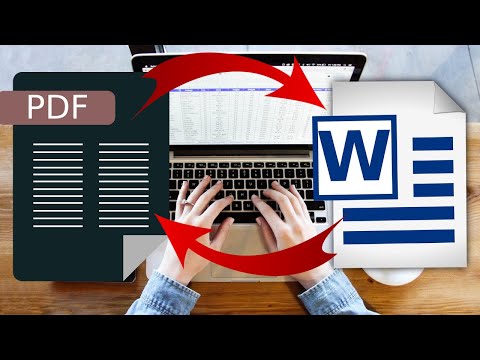 Como Converter Arquivo PDF em Documento WORD Editável 🖥️ Online Grátis no PC