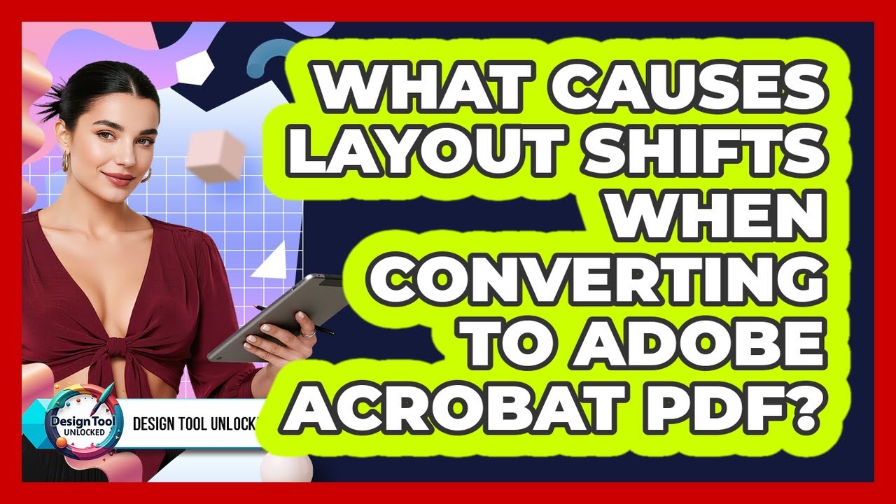 What Causes Layout Shifts When Converting To Adobe Acrobat PDF? - Design Tool Unlocked