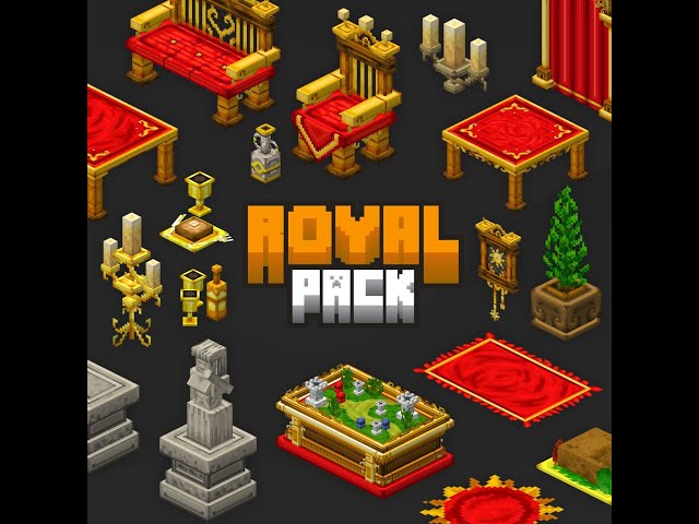 Royal Furniture Pack Volume 1 Minecraft Texture Pack