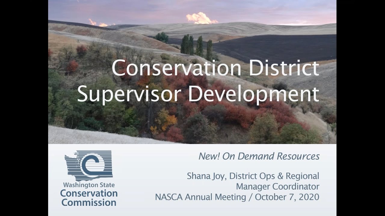 Washington’s Supervisor Development Updates