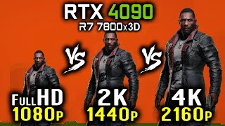 Cyberpunk 2077 - 1080p vs 1440p vs 2160p 4K - RTX 4090 R7 7800x3D at ...