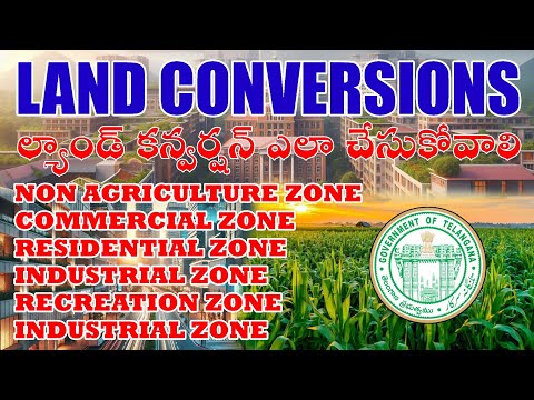 HOW APPLY LAND CONVERSION IN TELANGANA | LAND CONVERSIONS PROCESS IN TELUGU #residentionalconversion