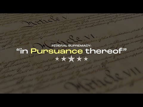 The Supremacy Clause: An Introduction