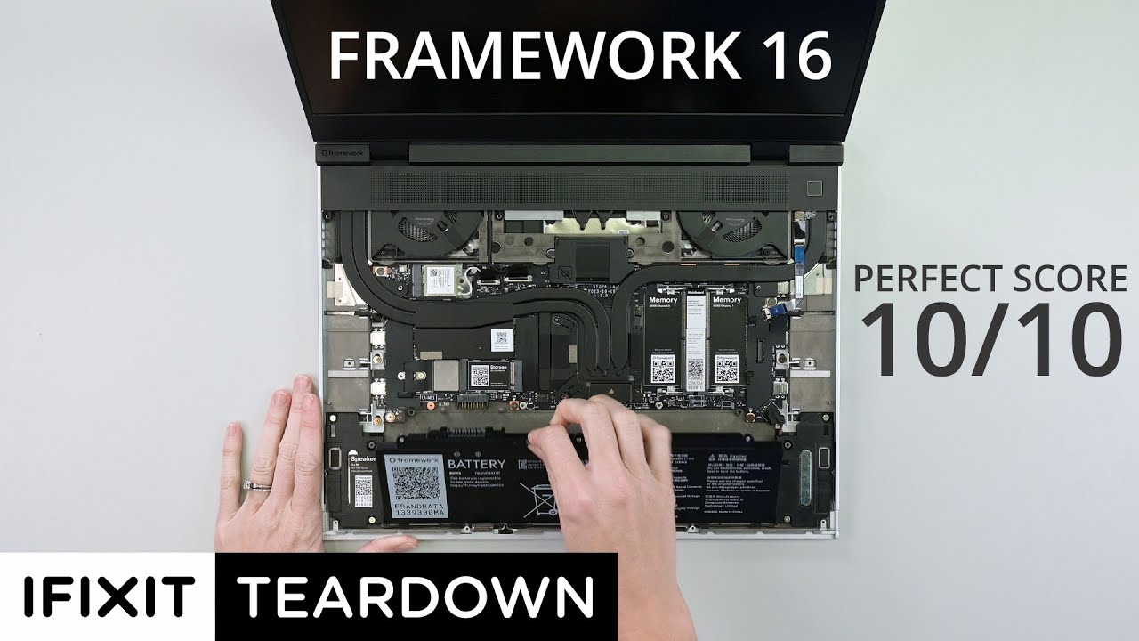 The Framework 16: tear it down like a pro! - EndeavourOS pub - EndeavourOS