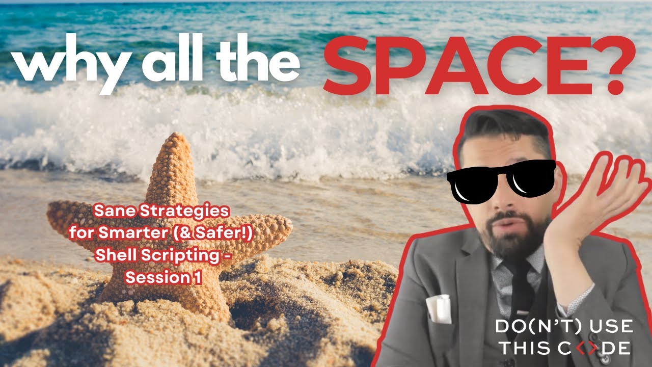 My filenames need some space | Shell Commands (and Pitfalls) Part 1