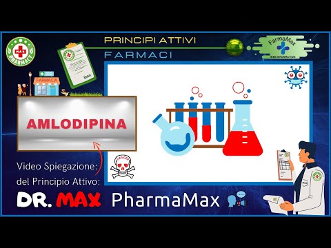 🔥 Principio Attivo AMLODIPINA 📖 Scheda Tecnica Salute