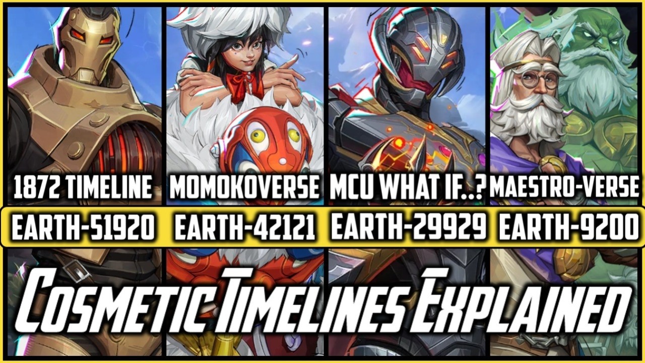 ALL Cosmetic Timelines Explained | Marvel Rivals