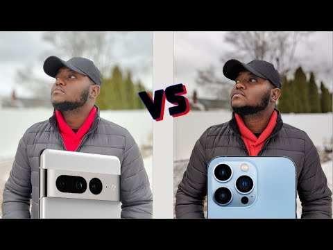 Google Pixel 7 Pro vs iPhone 13 Pro Quick Camera Comparison PHOTO and VIDEO