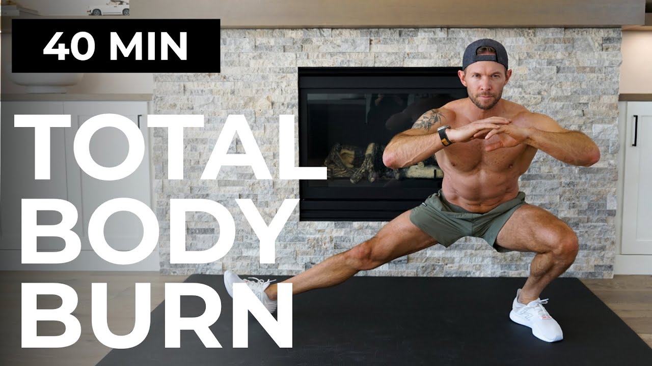 40-Min Ultimate HIIT Workout for Total Body Cardio Burn