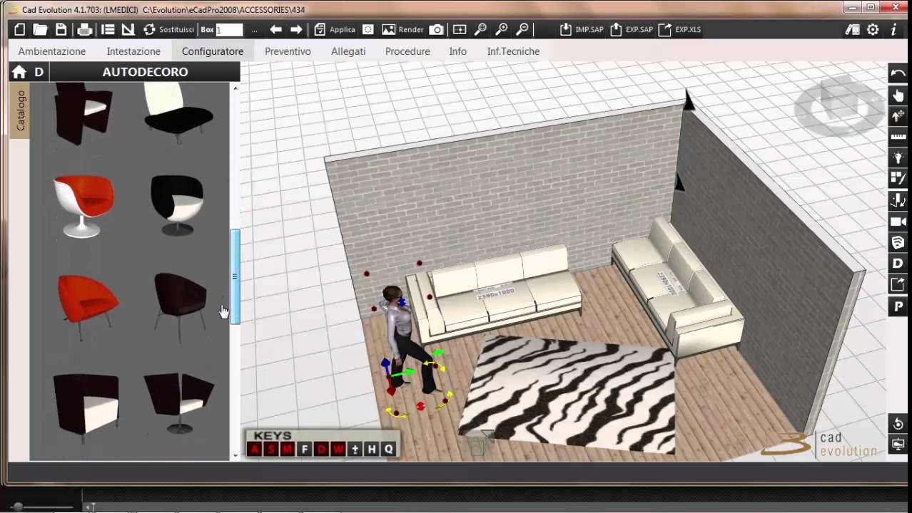 3cad for couches / sofas