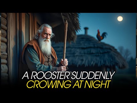 A Rooster Suddenly Crowing At Night Signals Disaster - Pay Attention