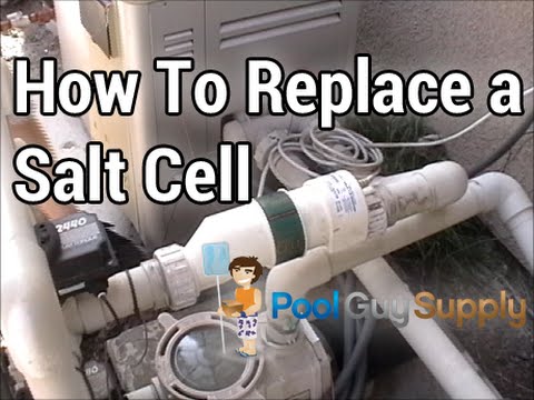 How to replace the salt cell on a Hayward salt system