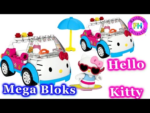 ♥♥Mega Bloks Hello Kitty Surfing Camper Van Caravana (by Rainbow collector FH)