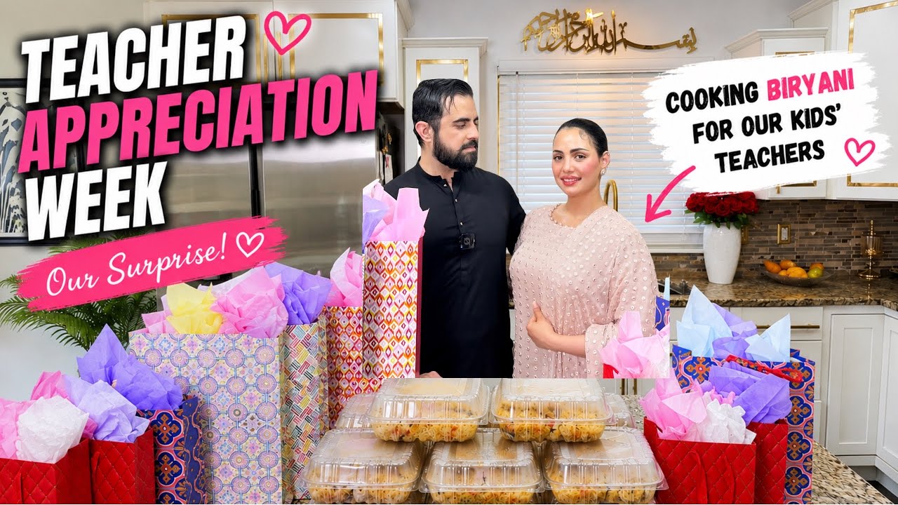Teacher Appreciation Week Surprise for Our Kids’ Teachers ❤️