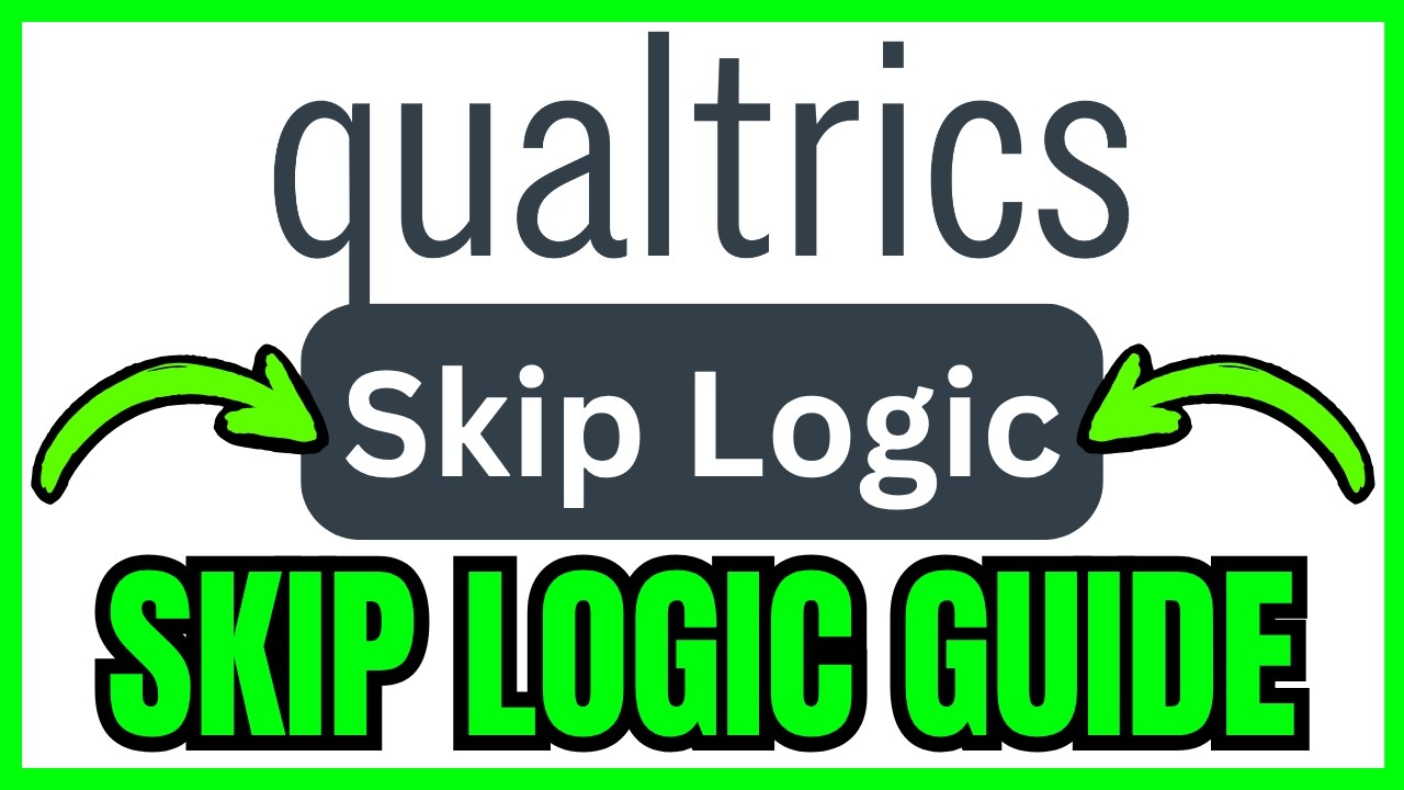 How To USE SKIP LOGIC In Qualtrics (QUICK & EASY) 2026