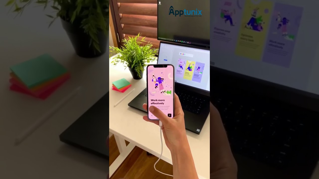 Intuitive Onboarding Screen UI design made using #figma #shorts