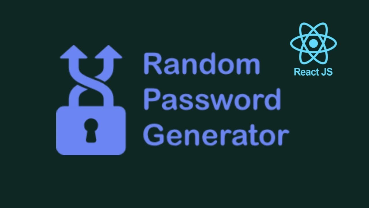 Random Password Generator using ReactJS