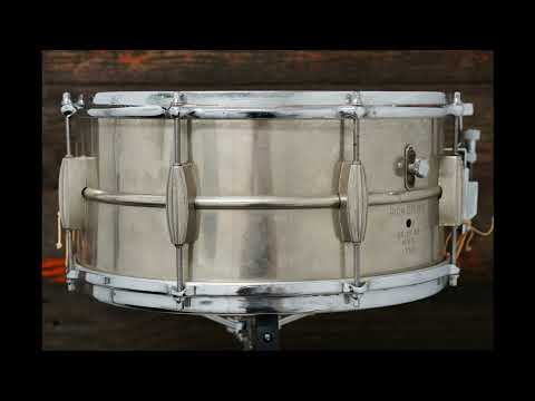 Slingerland 6.5x14" All Metal Radio King Snare Drum - 1930s | Reverb