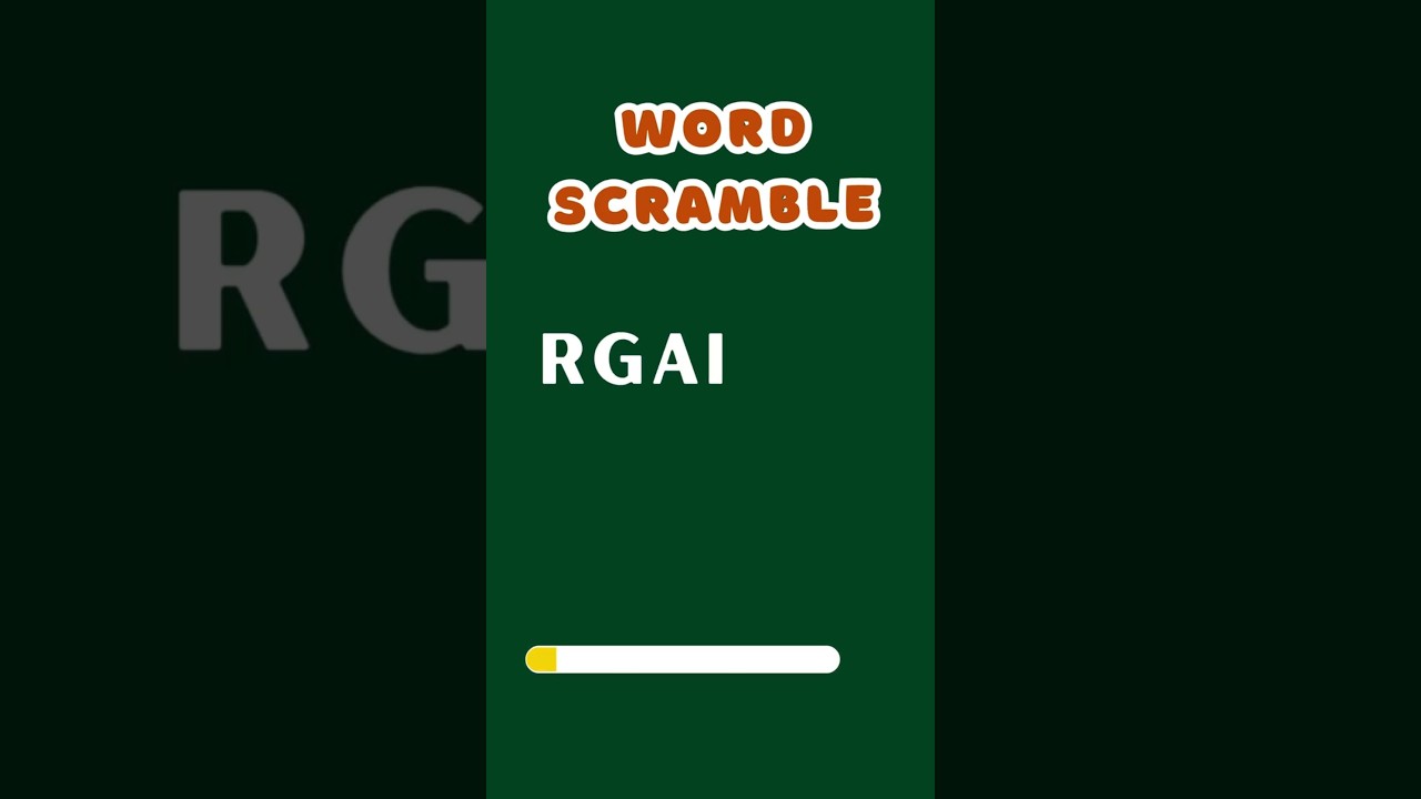Solve This Word Puzzle … If You Can! | Daily Word Scramble Trivia #12
