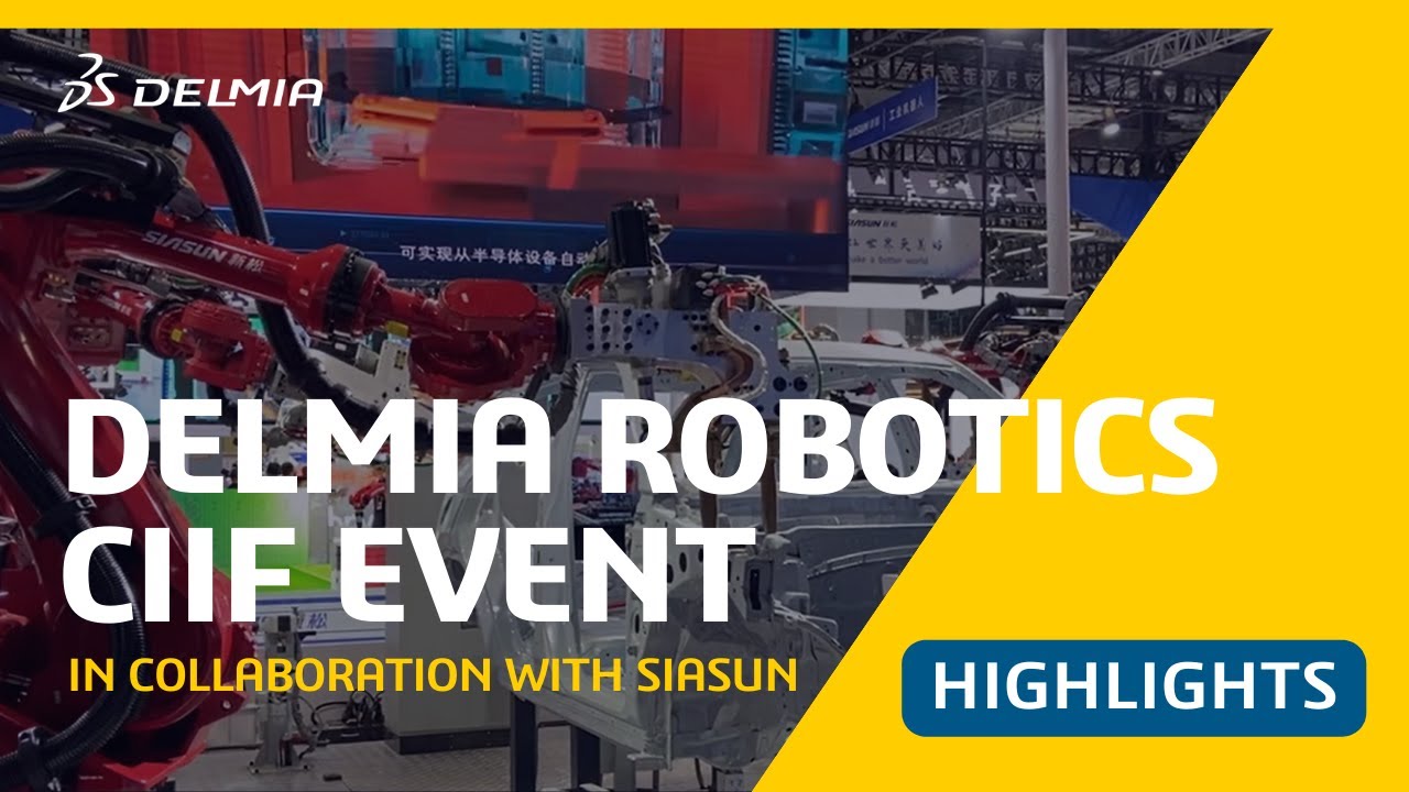 Robot Simulation and Programming at the CIIF Event in China | DELMIA
