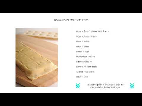 Norpro Ravioli Maker with Press