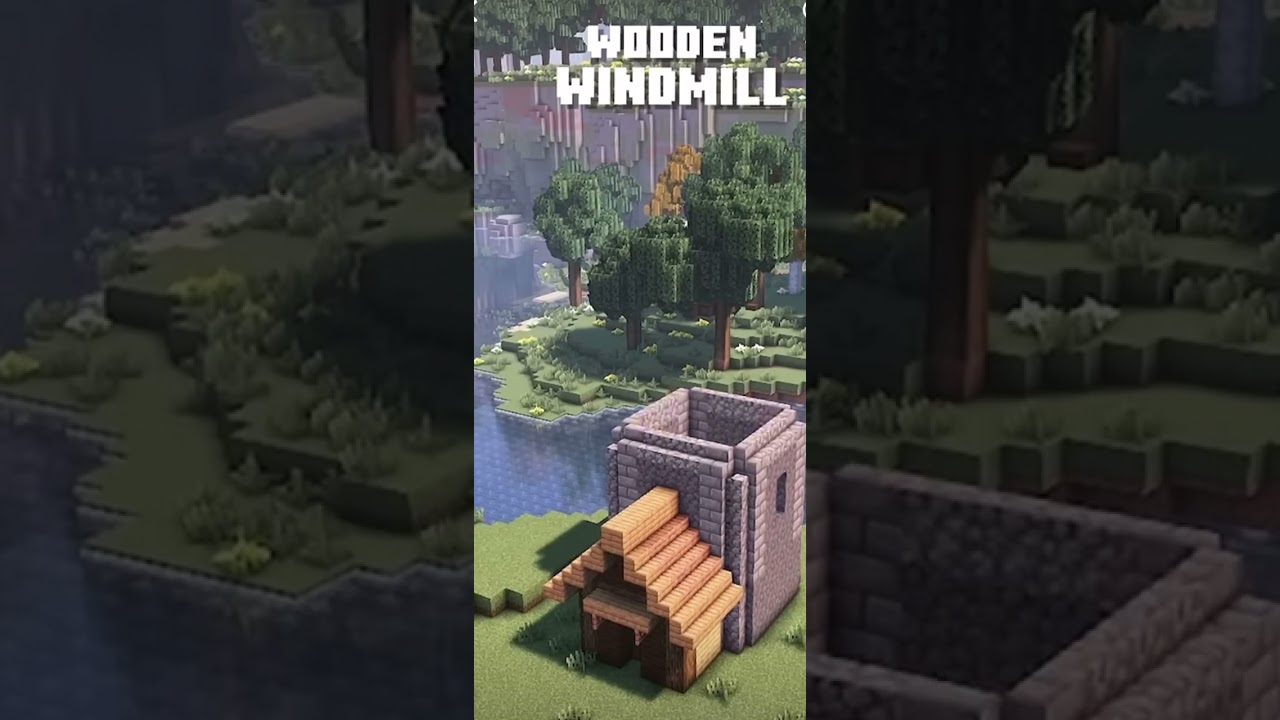 Minecraft windmill Build ASMR