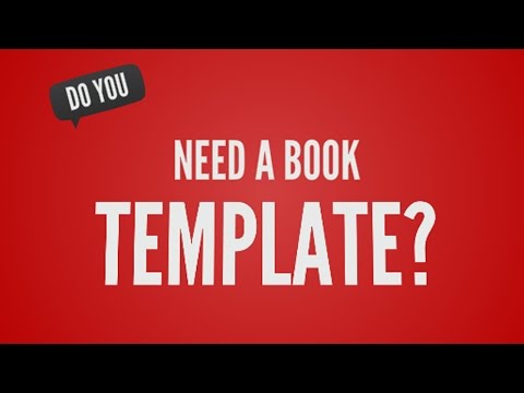 Book Template - Write A Book In 24 Hours! How To Plan The Chapters And Layout Of Your Book