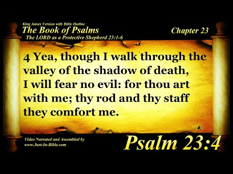 Psalm 23 | Audio Reading | The LORD Is My Shepherd | The Holy Bible KJV