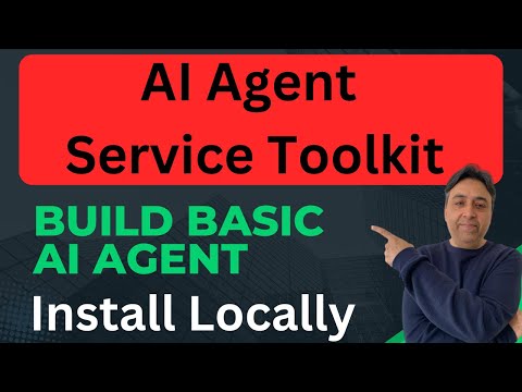 AI Agent Service Toolkit - Install Locally for Basic Agentic App