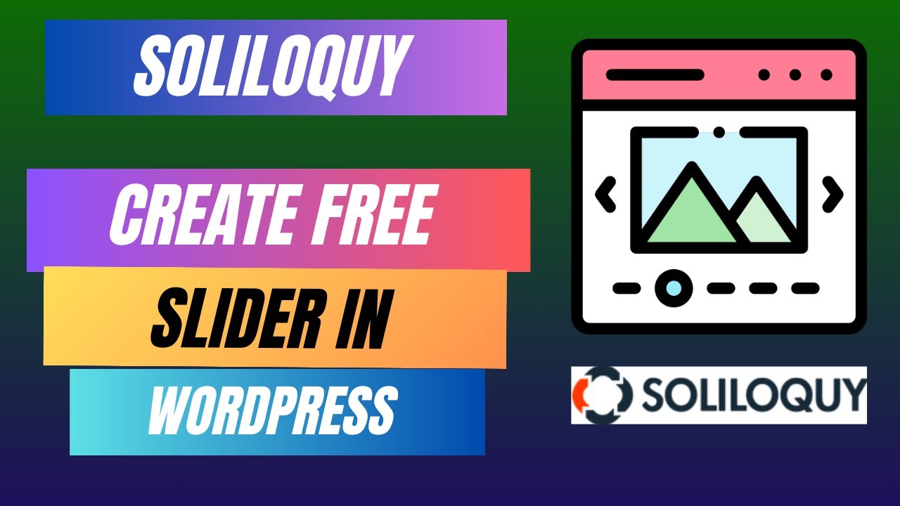 Free Soliloquy WordPress Slider Plugin Tutorial