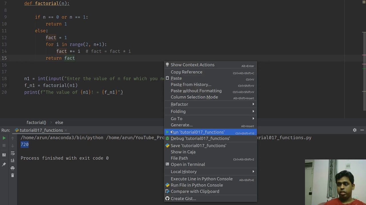Scientific Python: 017: Functions in Python