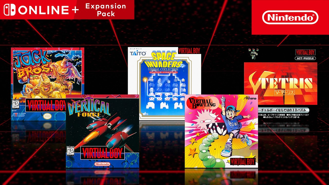 Virtual Boy – Nintendo Classics – May 2026 Game Updates