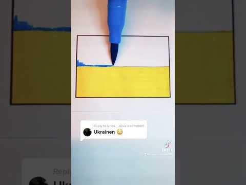 #ukraine #flag#coloring #satisfying #fypシ