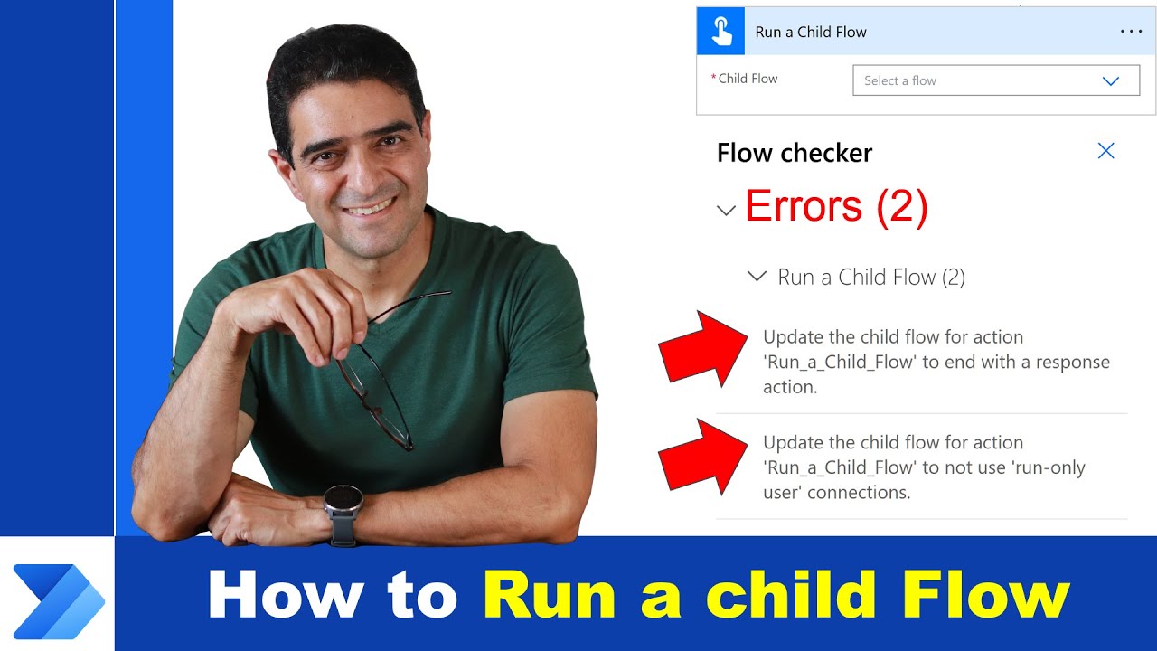 How to Run & Fix Errors in Power Automate Child Flows