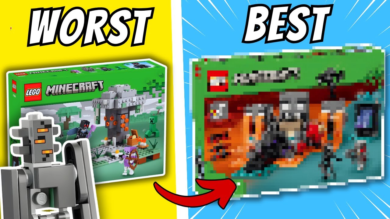 Ranking Every NEW LEGO Minecraft 2026 Set (Worst to Best)