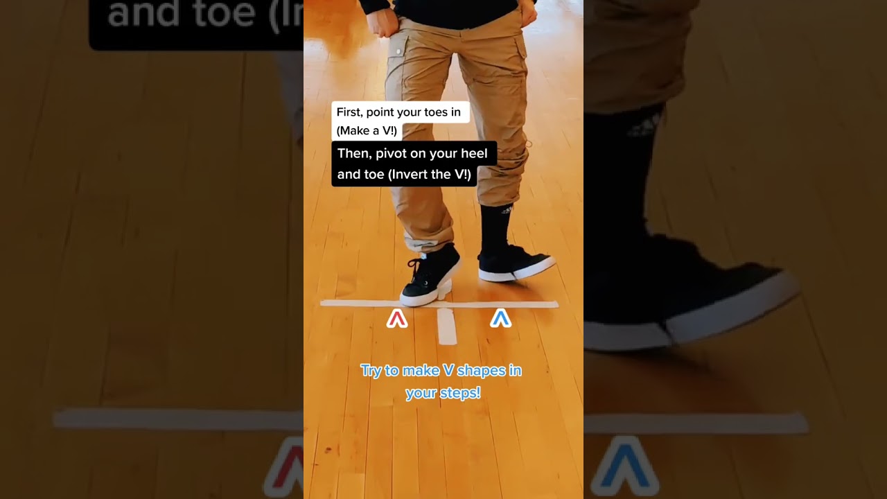V-Step (C-walk) Tutorial #shorts