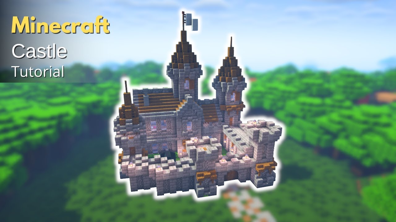 Minecraft: How to Build a Medieval Castle | Castle (Tutorial ...