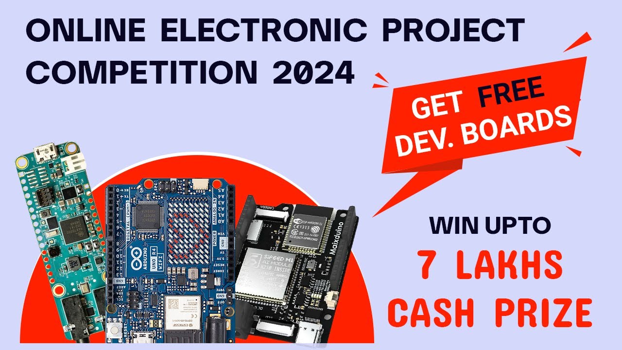 Electronics Project Competition - IoT & Edge AI Project Challenge by CircuitDigest
