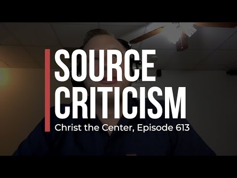 Source Criticism