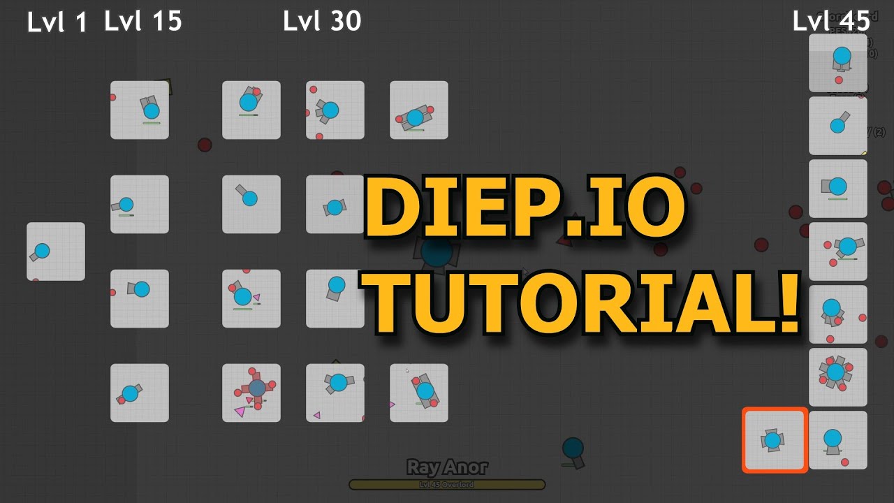 Diep.io Introduction Tutorial (Guide)