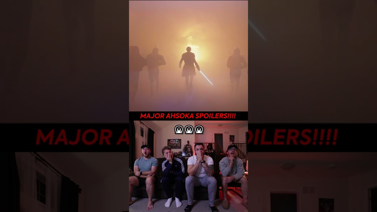 AHSOKA EP.5 CRAZIEST MOMENTS REACTION!!! 🤯🤯 #shorts
