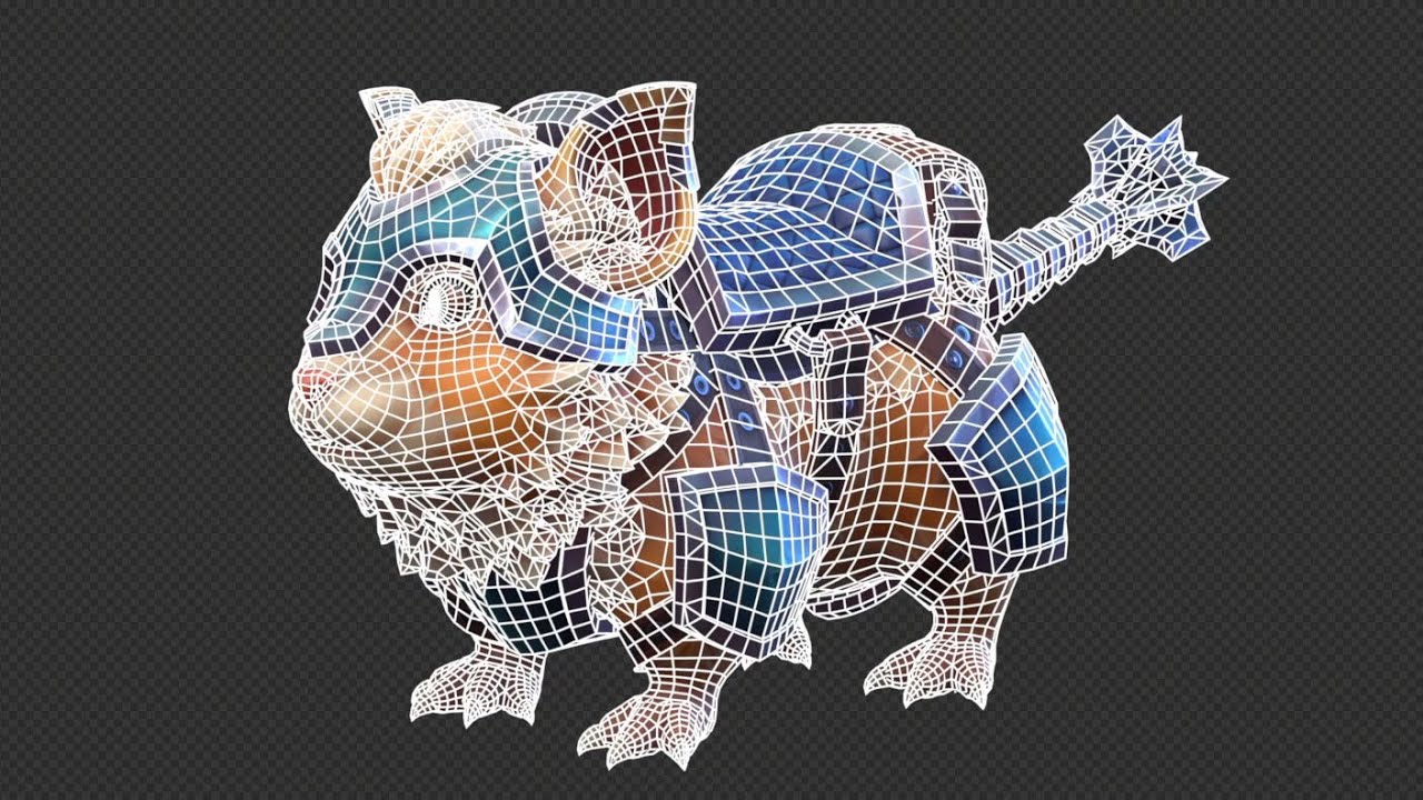 Wireframe render in blender