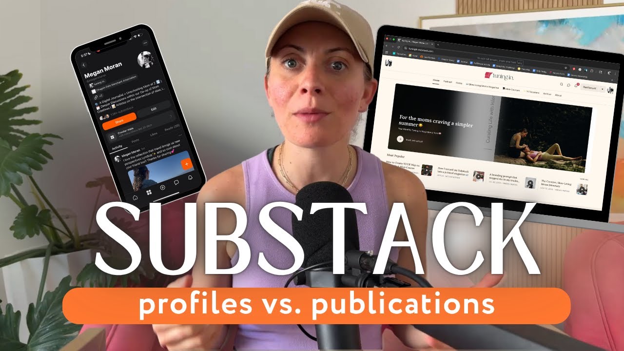 Substack Explained:  Profiles vs  Publications