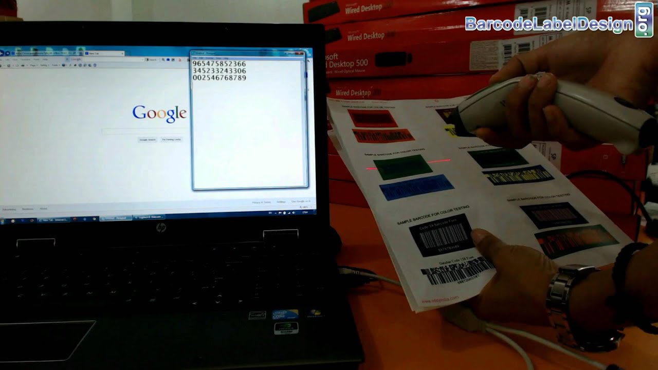 Learn about colorful barcode labels