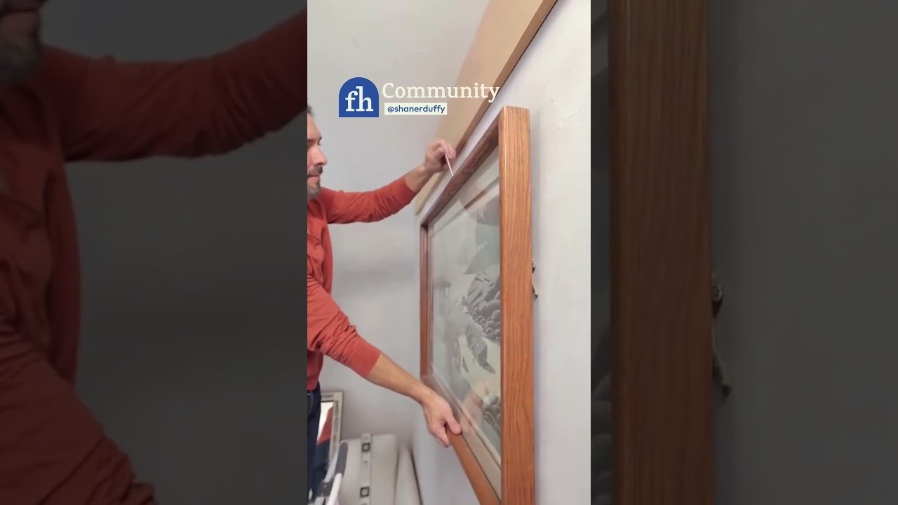 Genius Picture Hanging Hack