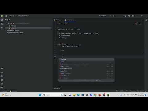 How to create TCP/IP connection? Python