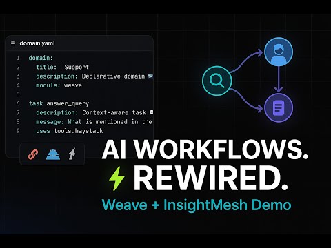 Vibe-Coding 200K Lines: InsightMesh + Weave Demo