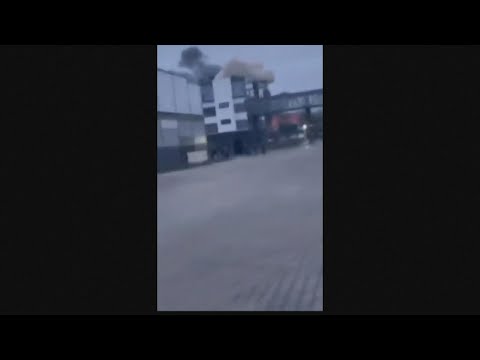 Missile hits airport outside Kiev